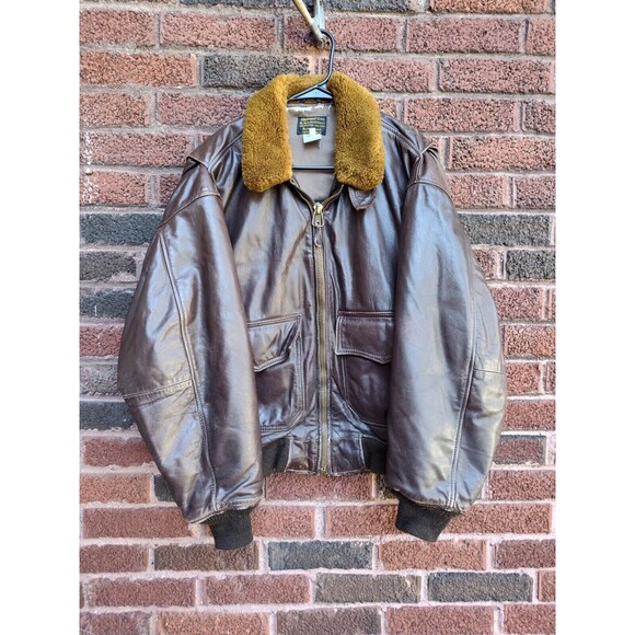 Avirex | Jackets & Coats | Avirex G Genuine Leather Flight Bomber ...